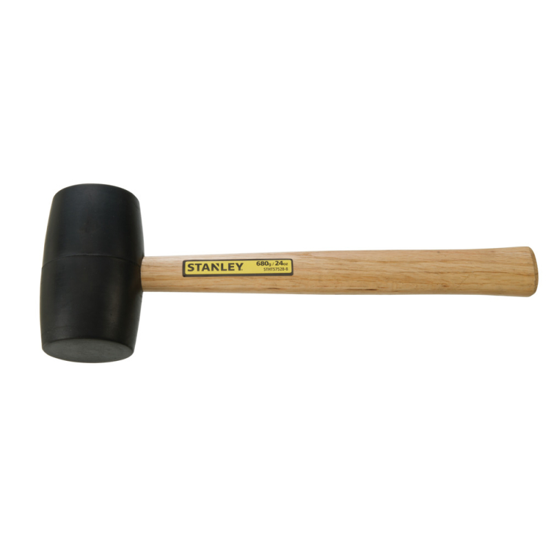 MALLET RUBBER 610g WOOD HANDLE
