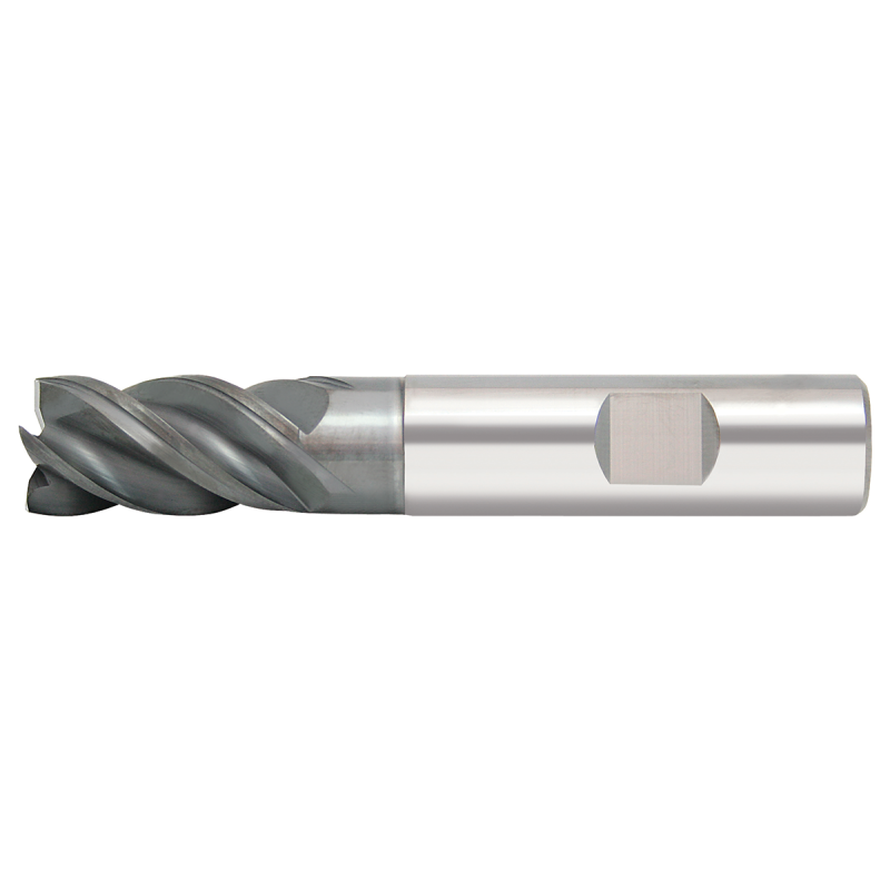 Somta Solid Carbide 4 Flute VariCut End Mills Flatted Shank Coated