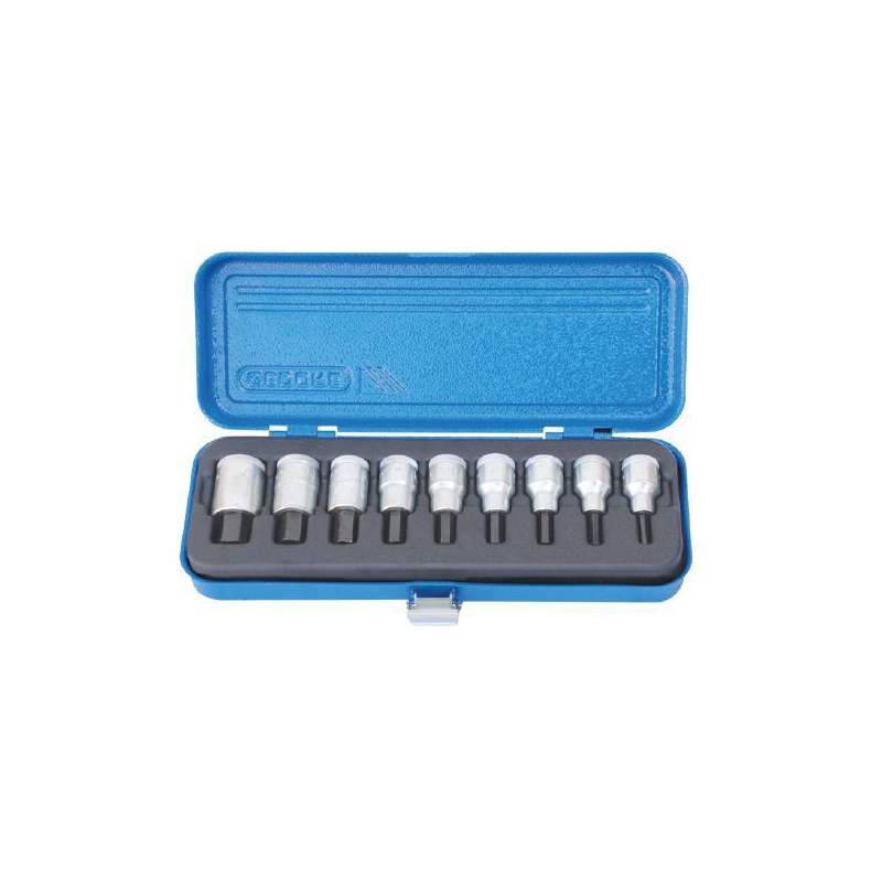 ALLEN KEY SOCKET SET 1/2DR IN19PM10 GEDORE