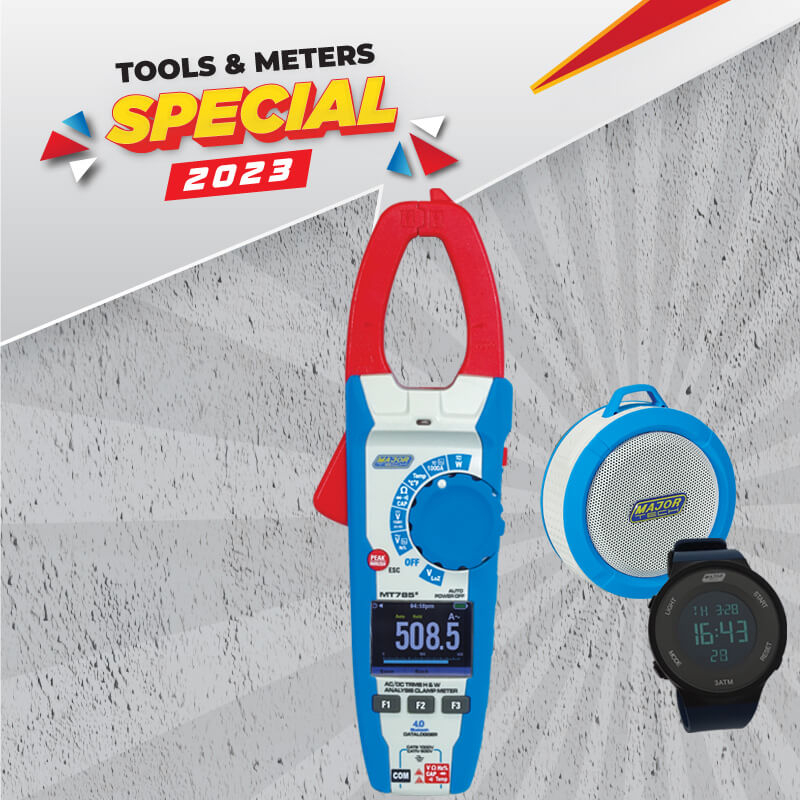 Major Tech MT785 1000A AC/DC TRMS Power Quality Clamp Meter