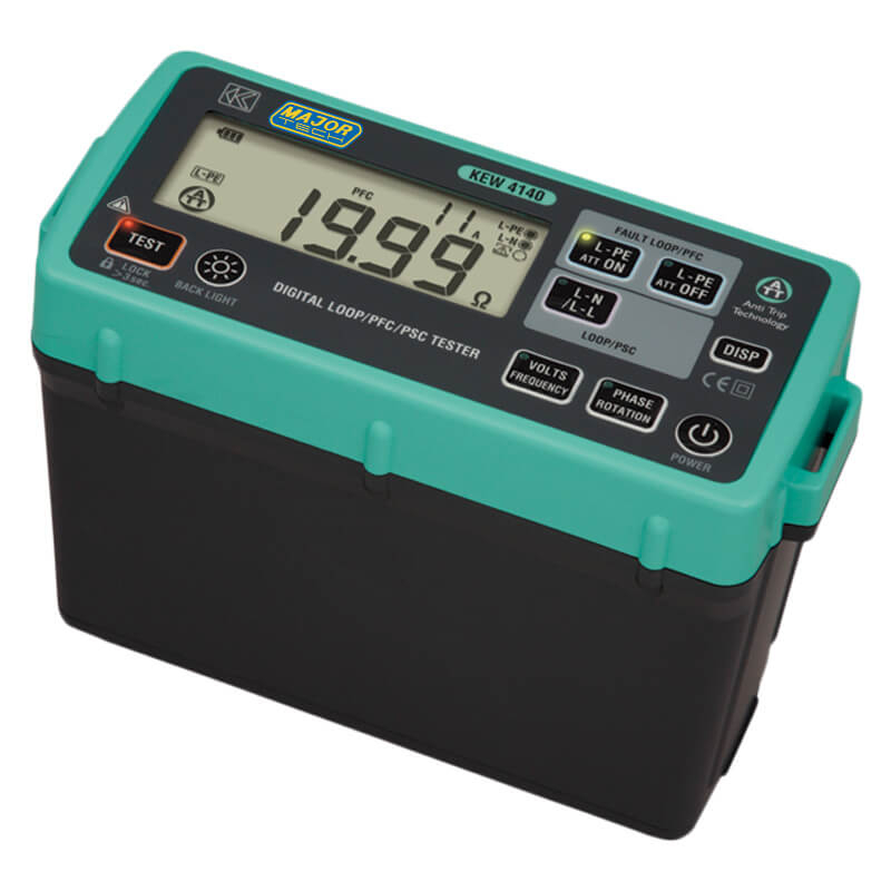 Major Tech K4140 Digital Loop/PFC/PSC/Phase Rotation Tester