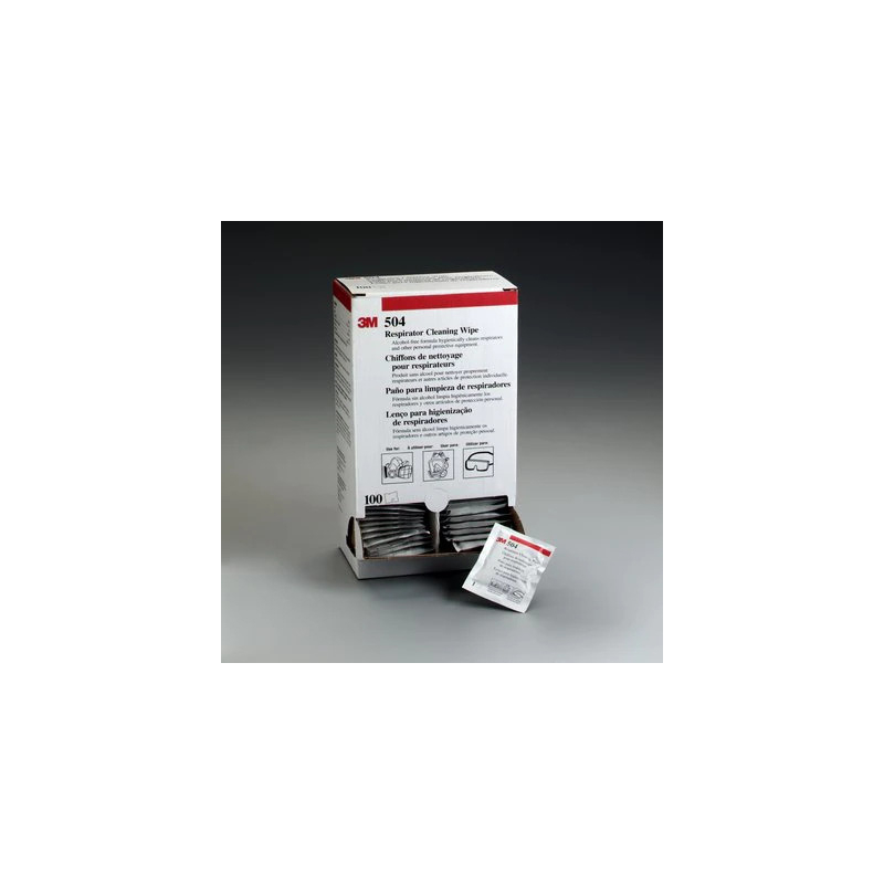 3M™ 504 Respirator Cleaning Wipes