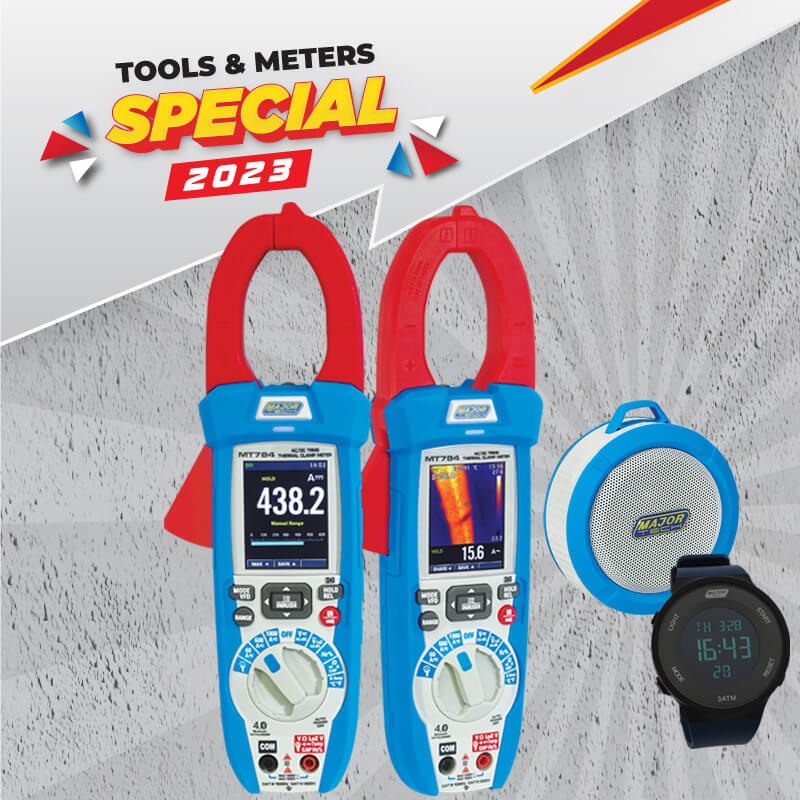 Major Tech MT784 1500V DC Thermal Imaging Clamp Meter